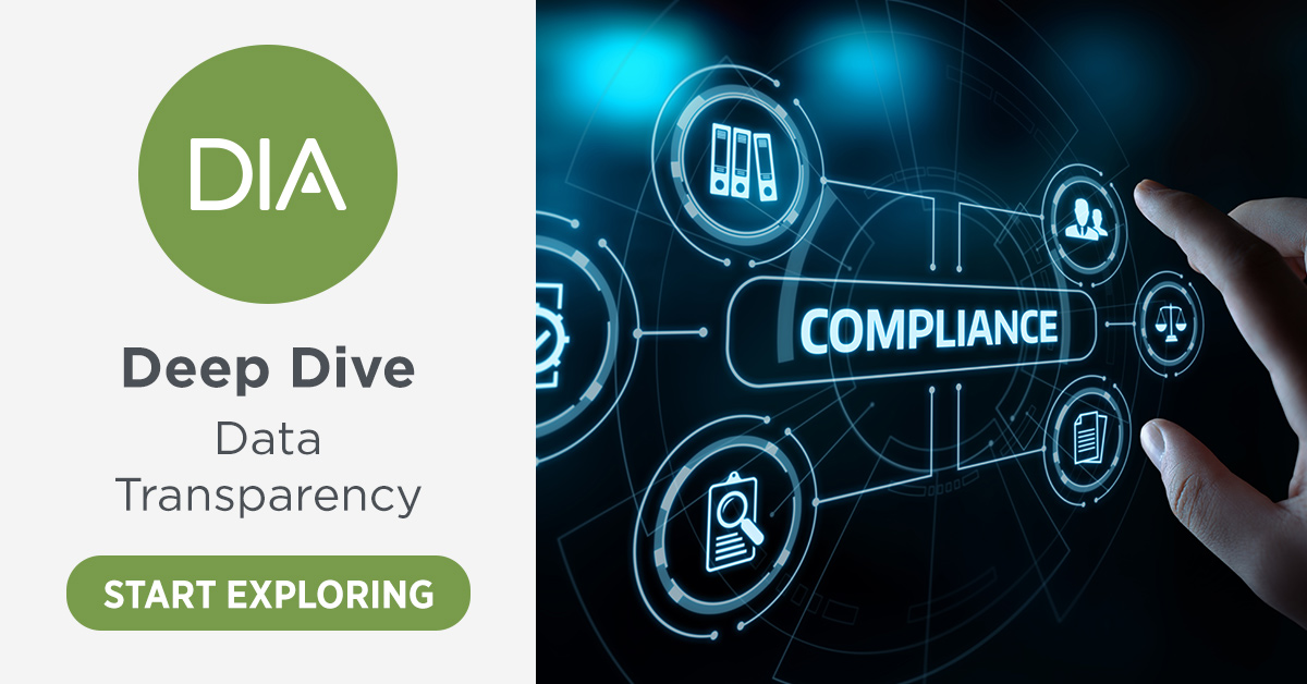 DIA DEEP DIVE: Data Transparency